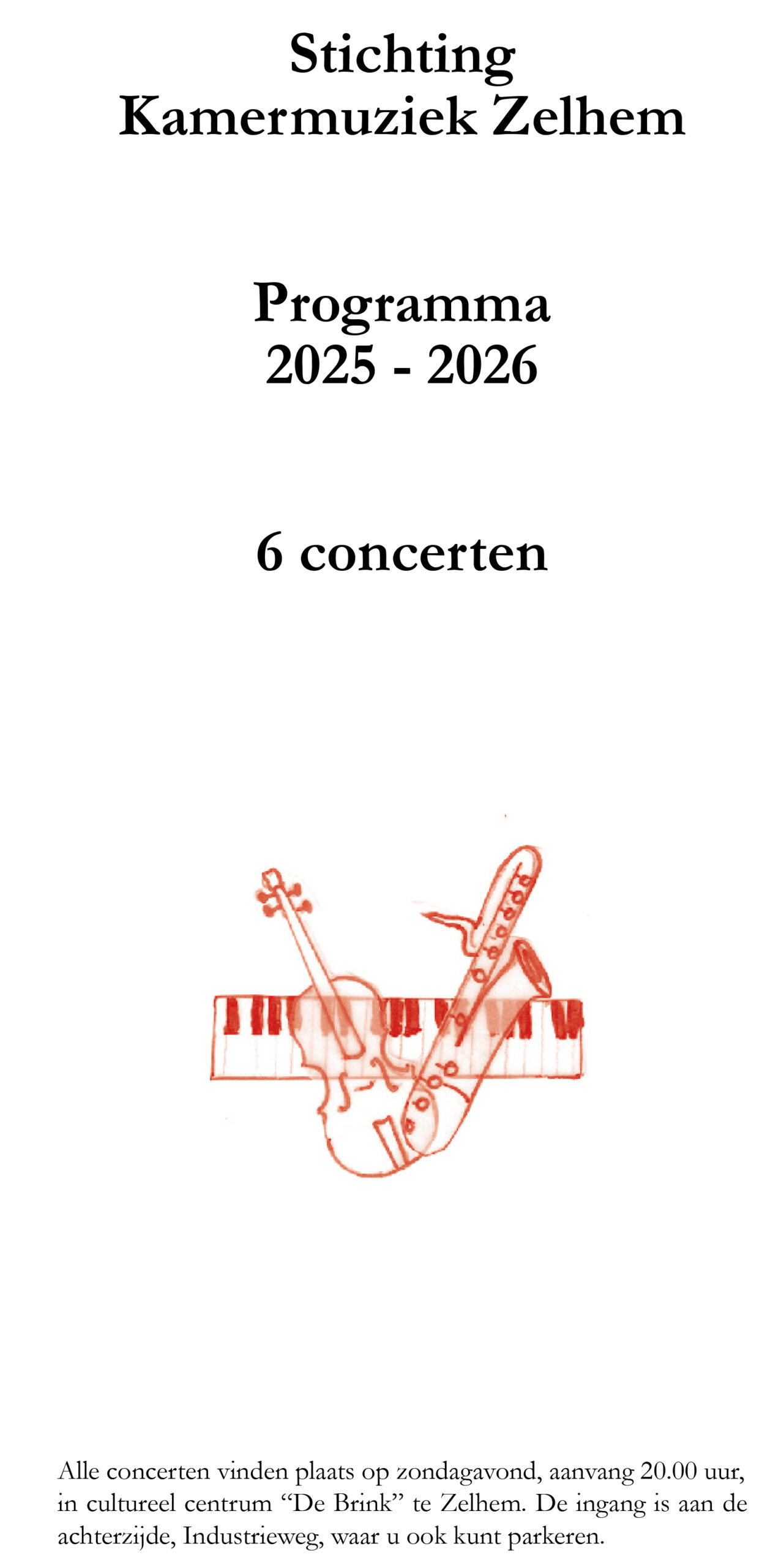 Programma 2025/2026 | Kamermuziek Zelhem